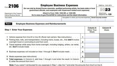 Form 2106 Instructions 2025 - 2026