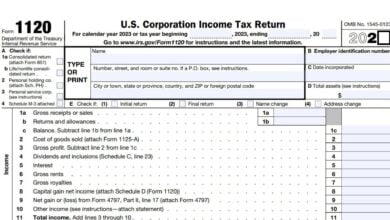 Form 1120 Instructions 2025 - 2026