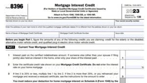 Form 8396 Instructions 2025 - 2026