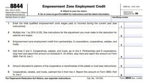 Form 8844 Instructions 2025 - 2026