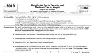 Form 8919 Instructions 2025 - 2026