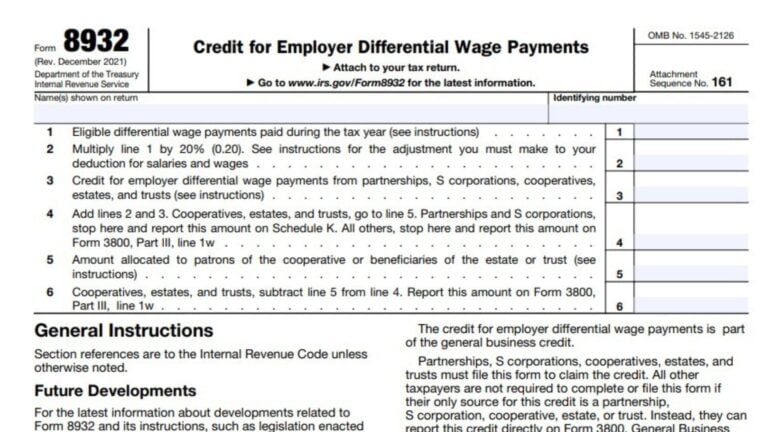 Form 8932 Instructions 2025 - 2026