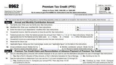 Form 8962 Instructions 2025 - 2026