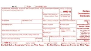 Form 1099-G Instructions 2025 - 2026