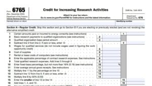 Form 6765 Instructions 2025 - 2026