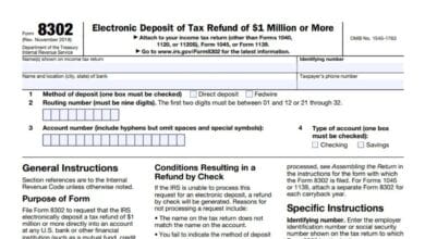 Form 8302 Instructions 2025 - 2026