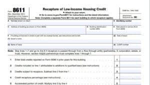 Form 8611 Instructions 2025 - 2026