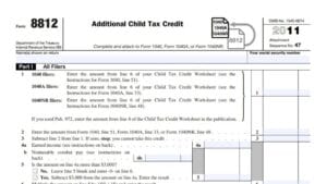 Form 8812 Instructions 2025 - 2026
