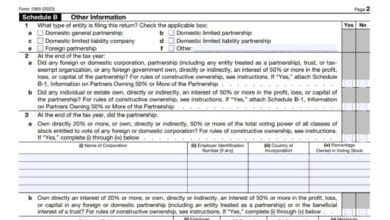 Form 1065 Instructions 2025 - 2026