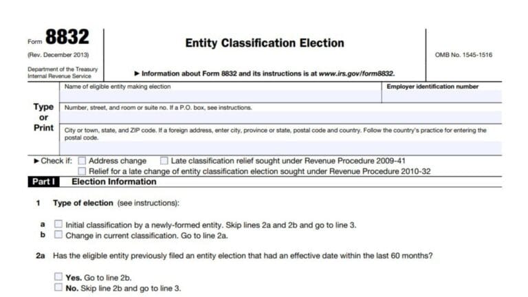 Form 8832 Instructions 2025 - 2026