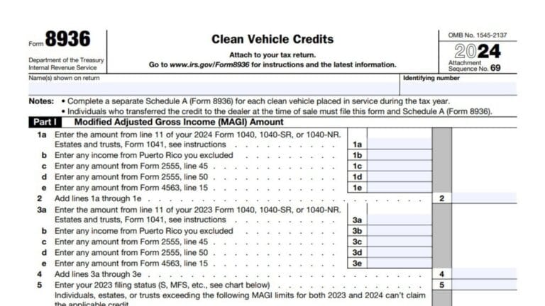 Form 8936 Instructions 2025 - 2026