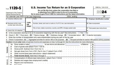 Form 1120S Instructions 2025 - 2026