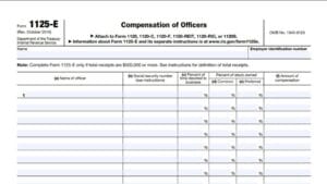 Form 1125-E Instructions 2025 - 2026