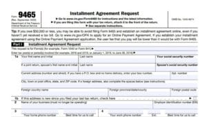Form 9465 Instructions 2025 - 2026