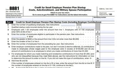 Form 8881 Instructions 2025 - 2026