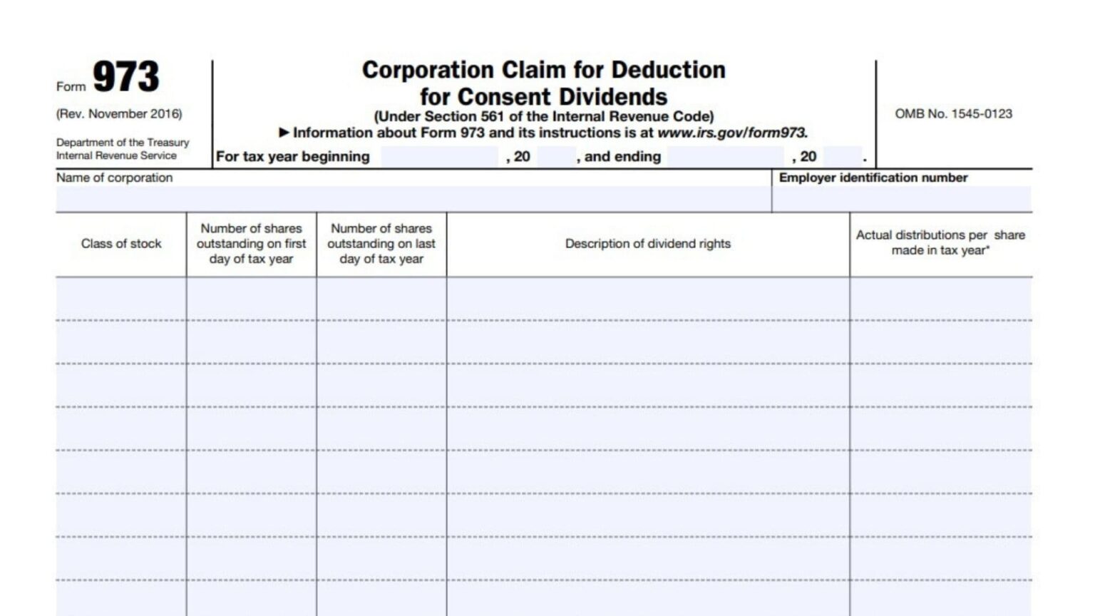 Form 973 Instructions 2025 - 2026
