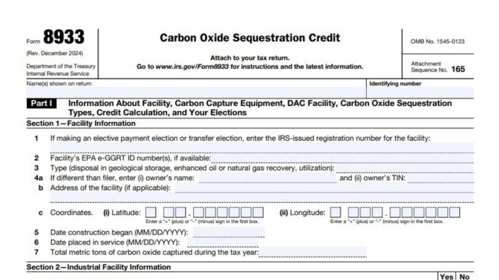 Form 8933 Instructions 2025 - 2026
