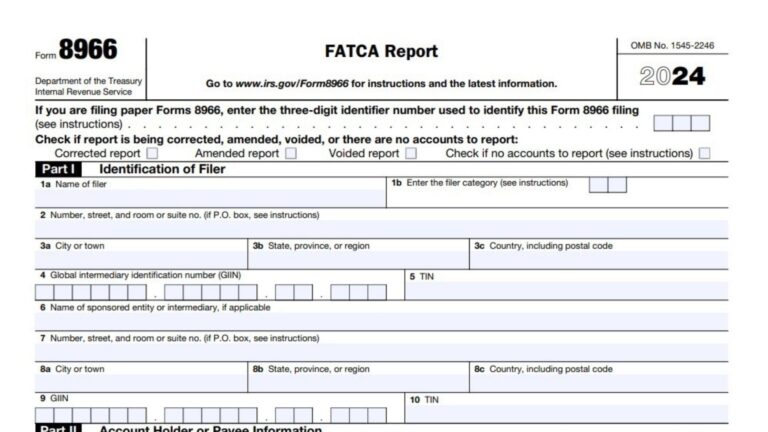 Business Tax Forms - Tax Instructions
