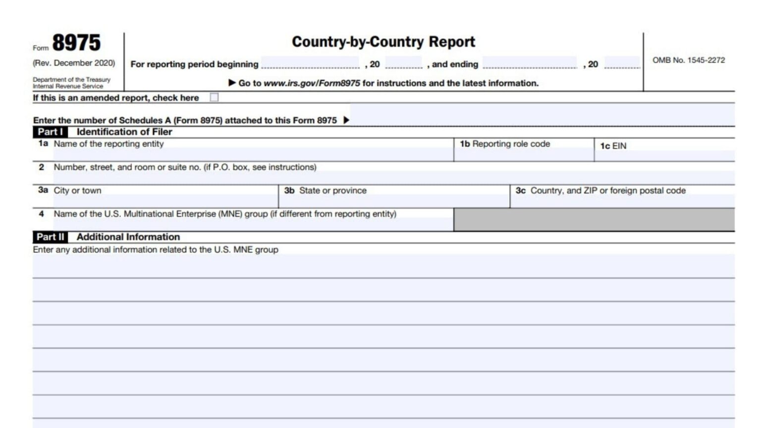Form 8975 Instructions 2025 - 2026