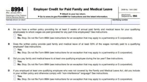 Form 8994 Instructions 2025 - 2026