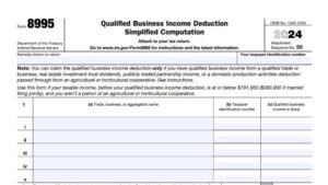Form 8995 Instructions 2025 - 2026