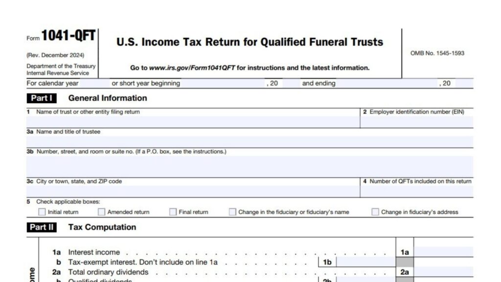 Form 1041-QFT Instructions 2025 - 2026