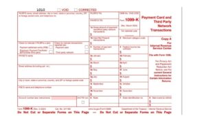 Form 1099-K Instructions 2025 - 2026
